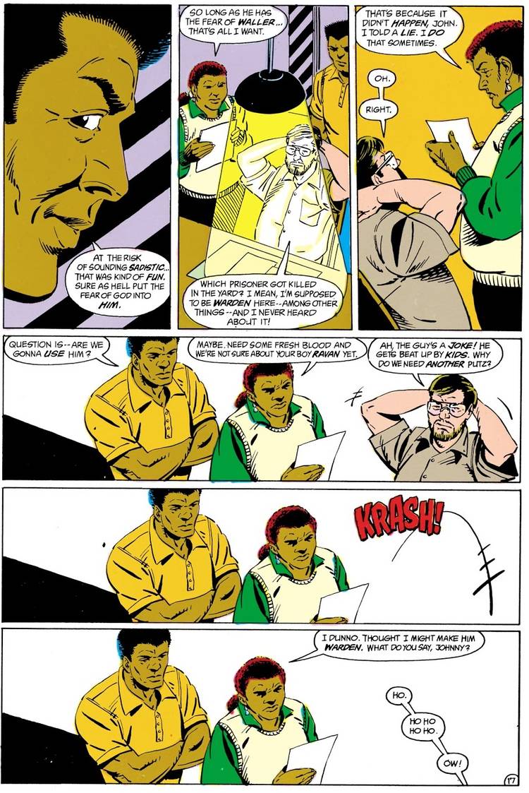 Peacemaker's John Economos Was One of the Few Waller Trusted in the Comics
