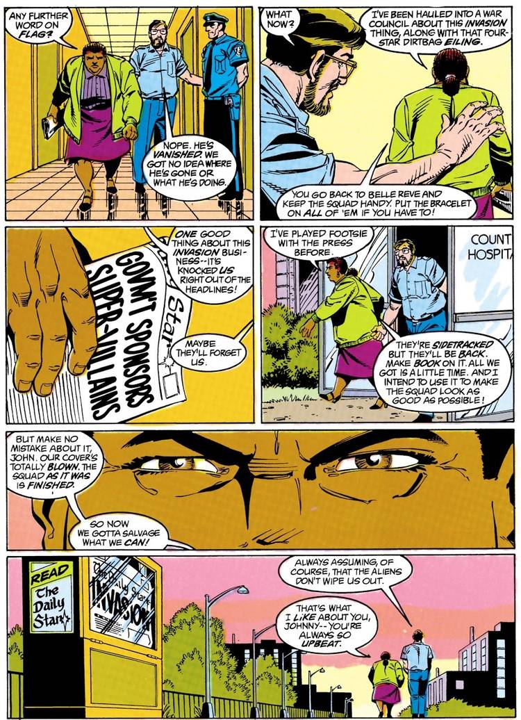Peacemaker's John Economos Was One of the Few Waller Trusted in the Comics