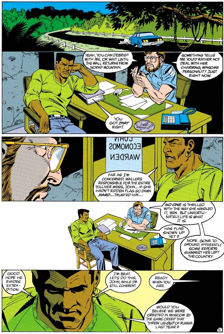 Peacemaker's John Economos Was One of the Few Waller Trusted in the Comics