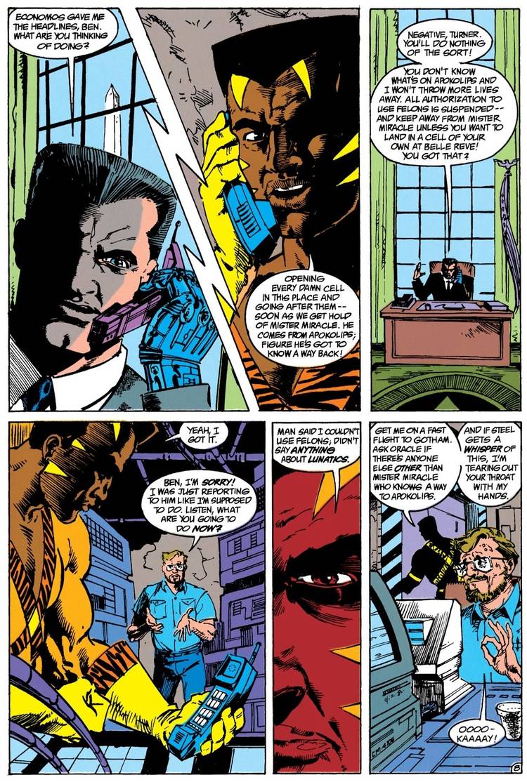 Peacemaker's John Economos Was One of the Few Waller Trusted in the Comics