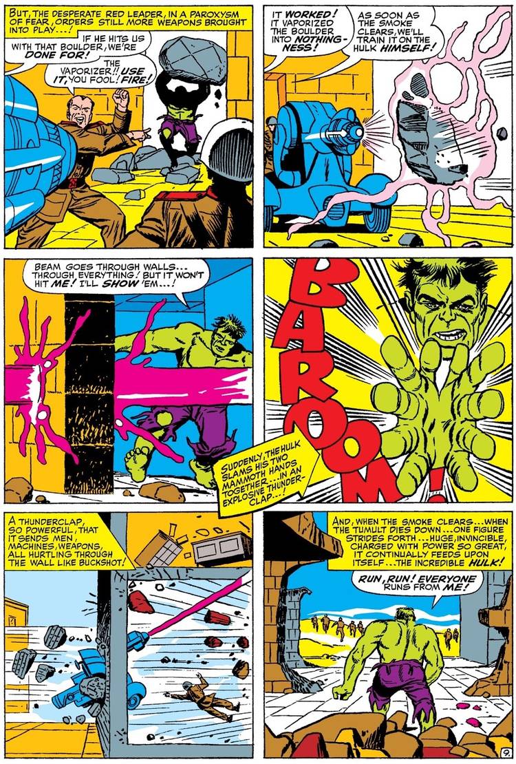 When Did the Hulk First Speak in Third Person?