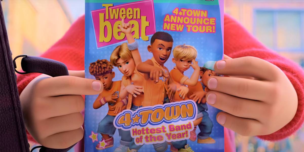 Pixar's Turning Red Filmmakers Share the Origins of 4 Town Boy Band