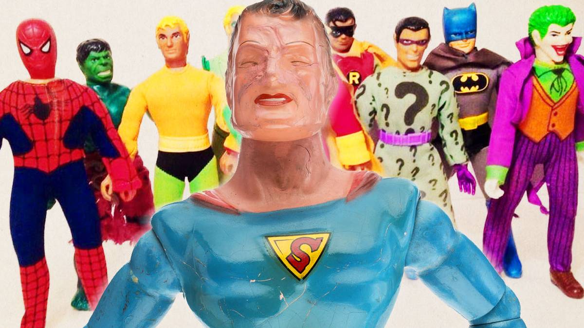 The First Superhero Action Figure Was Superman