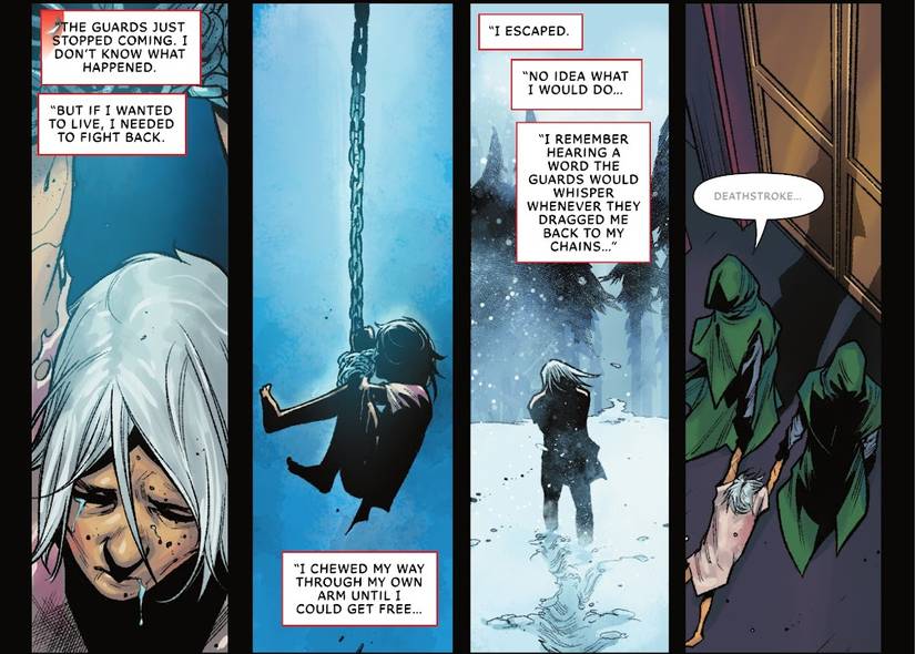 DC’s Respawn Unmasks Himself to Ravager in Deathstroke Inc. #7