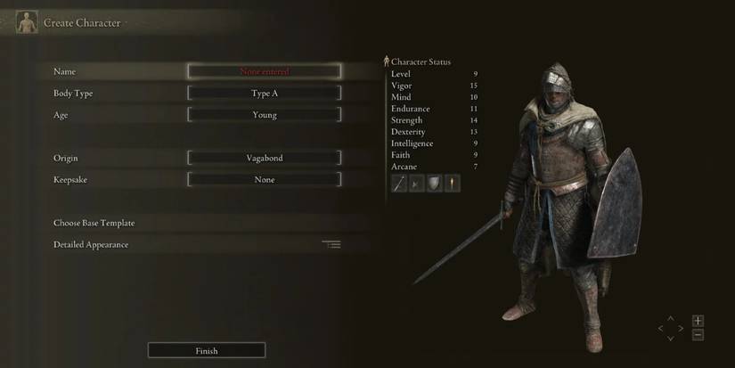 Elden Ring Vagabond Character Build Guide