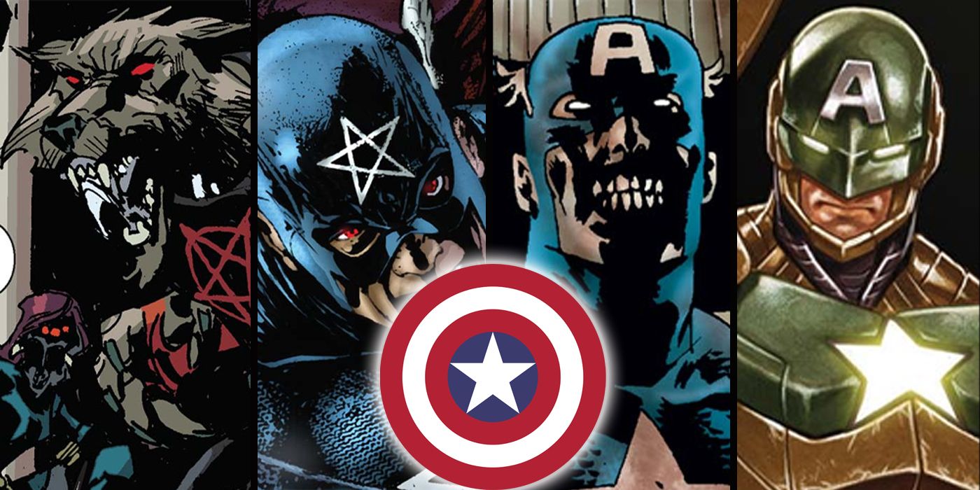 10 Most Villainous Versions Of Captain America, Ranked