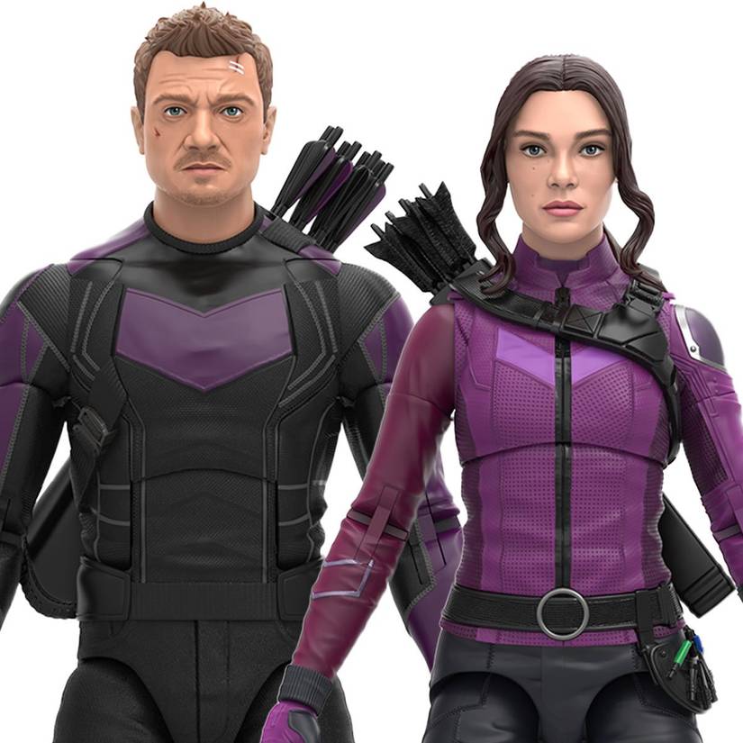 Hasbro Adds MCU Hawkeye and Kate Bishop to Marvel Legends Line