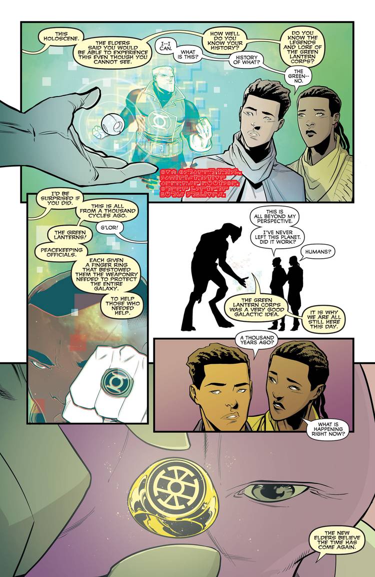 DC Just Revealed the Gold Lantern's Secret Origin