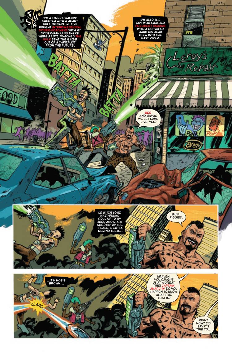 EXCLUSIVE: Marvel’s Anti-Fascist Spider-Punk & Captain Anarchy Take on ...