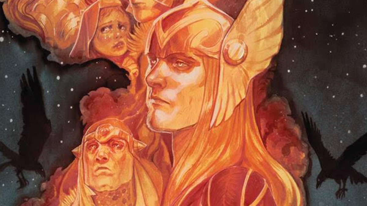 Epic Thor Art Previews [SPOILER]'s Massive Funeral in Issue #750