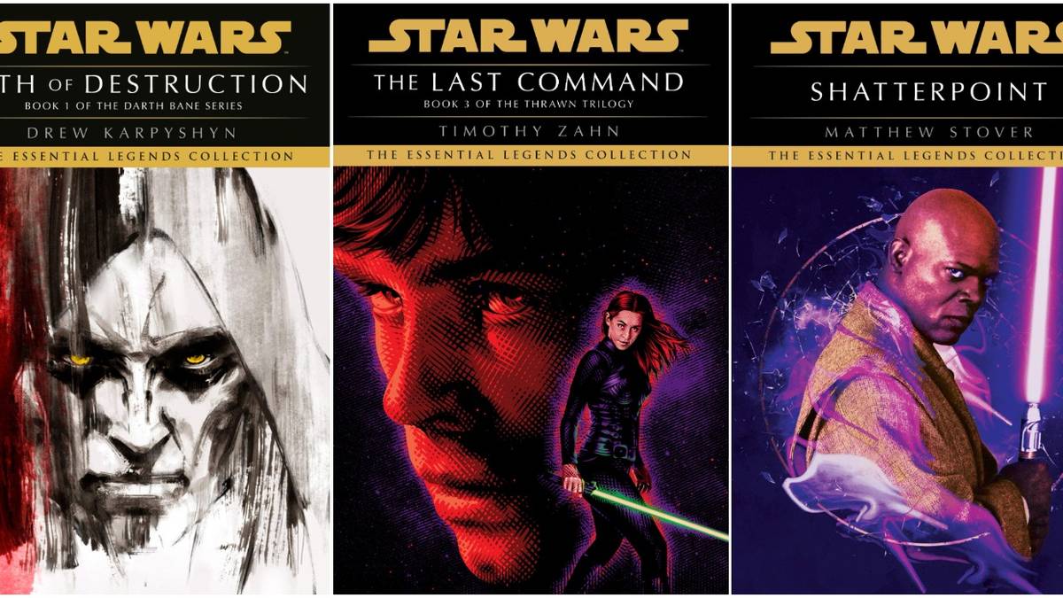 Every Star Wars Book In The Essential Legends Collection