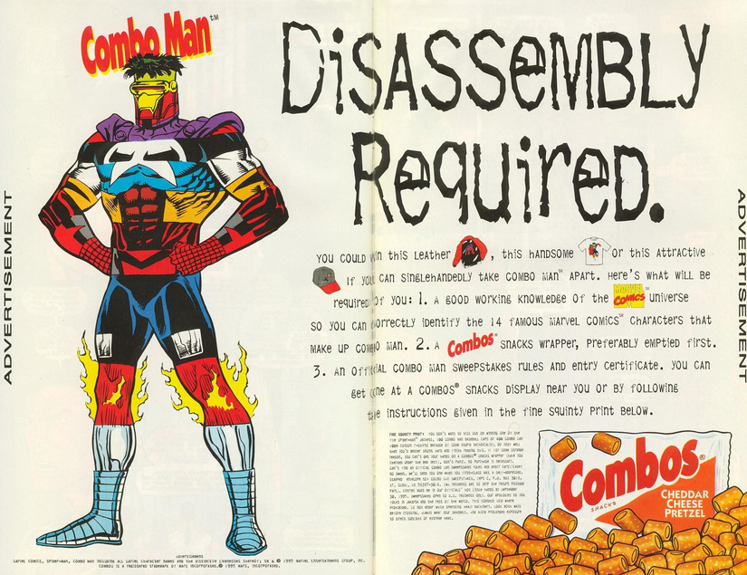 Combo Man Was Every Marvel Hero Combined, Because of Snack Food