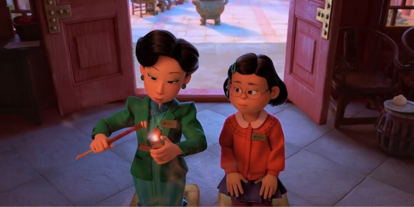 Why Is There So Much Green in Pixar's Turning Red?