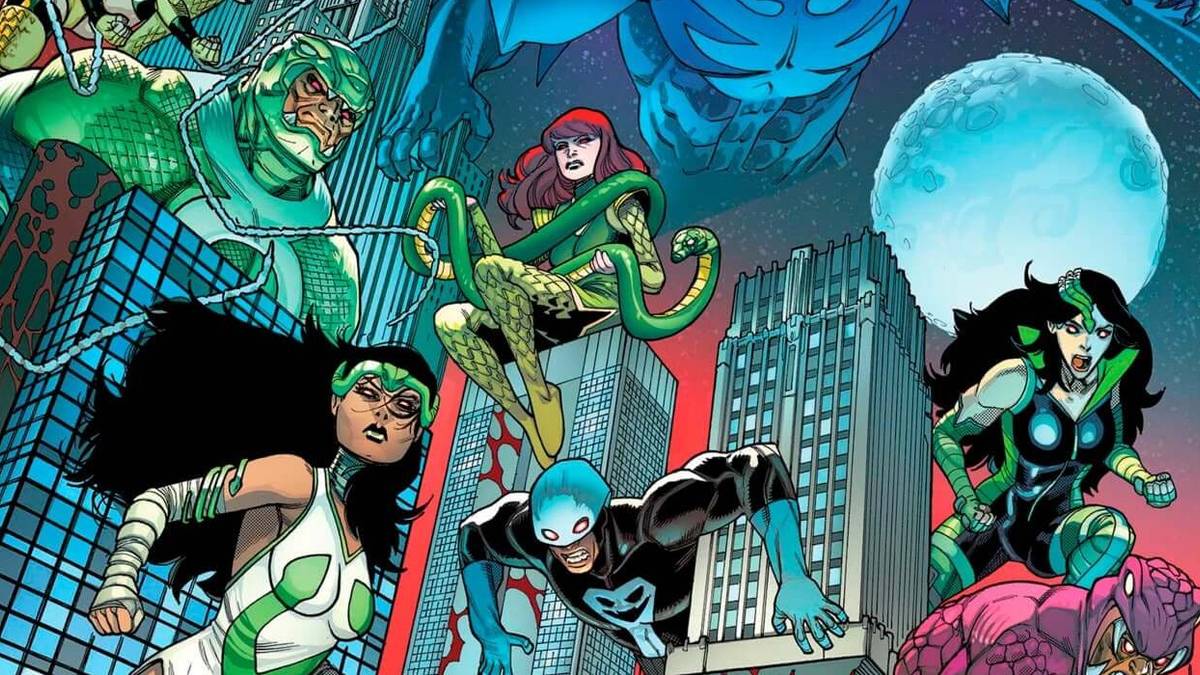 Marvel’s Nighthawk Takes On Mephisto in Avengers #55