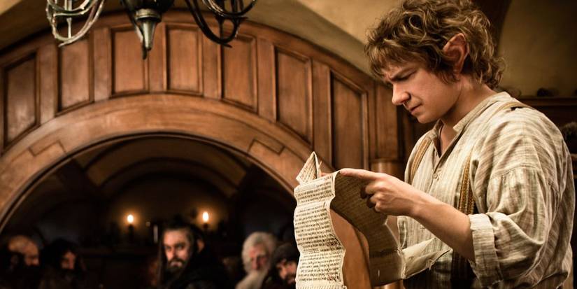 The Hobbit: Is 'That's What Bilbo Baggins Hates' in Tolkien's Book?