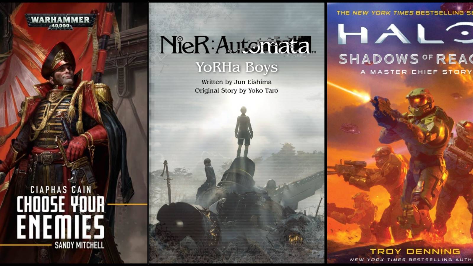 10 Books Series Based On Video Games