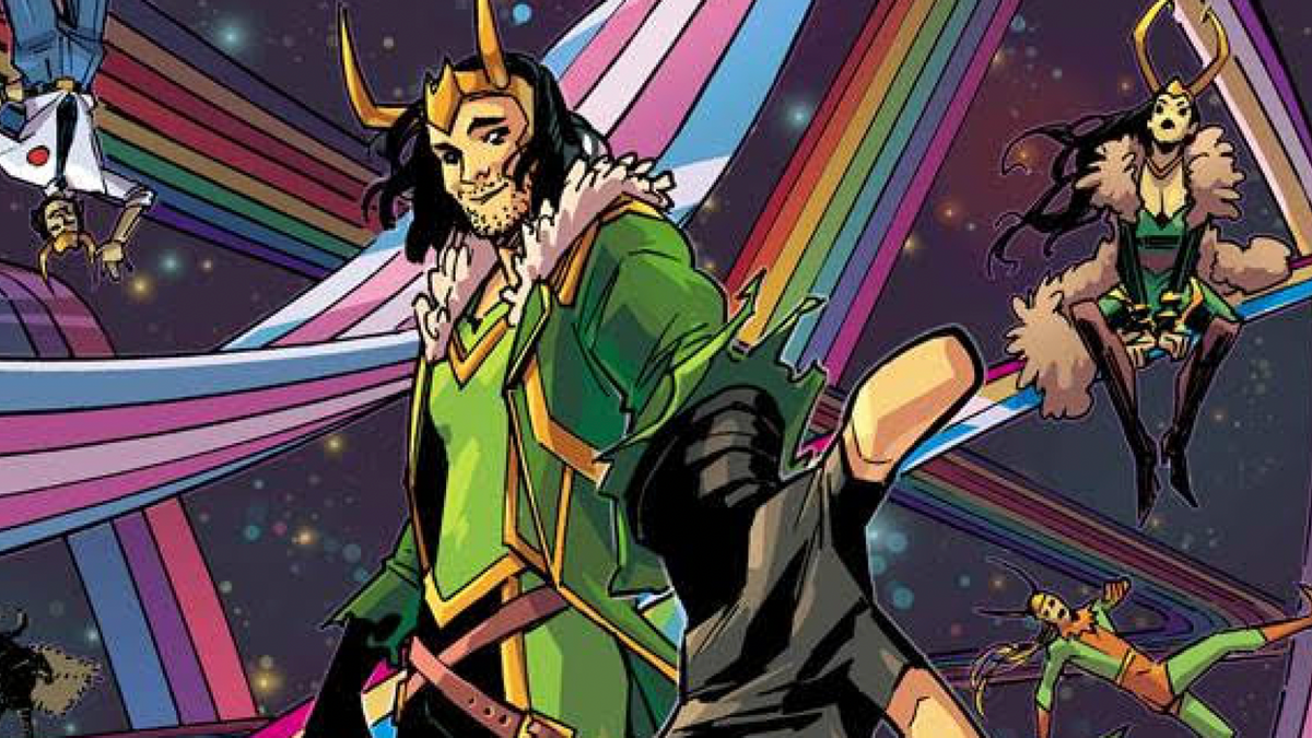 Marvel Voices: Pride Cover Art Takes Loki and His Variants on a Trip ...
