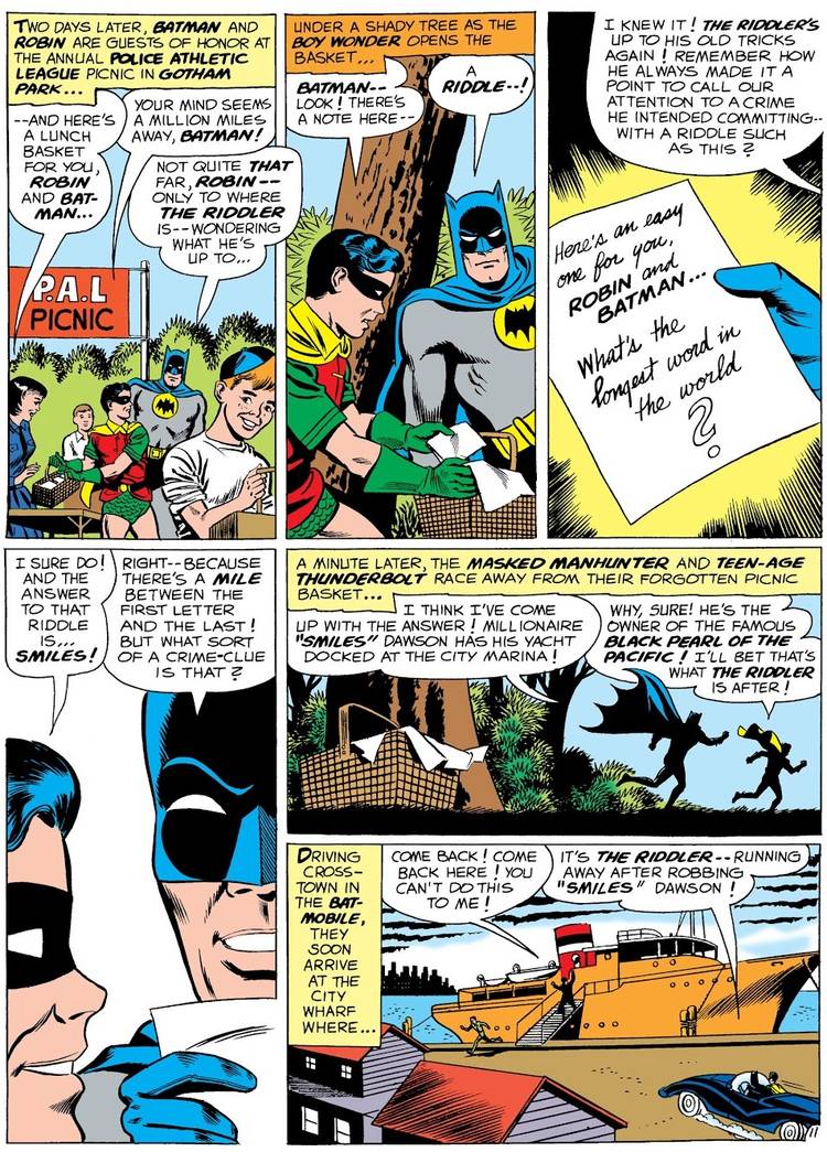 Batman: When Did Riddler First Tell Batman 'Riddle Me This'?