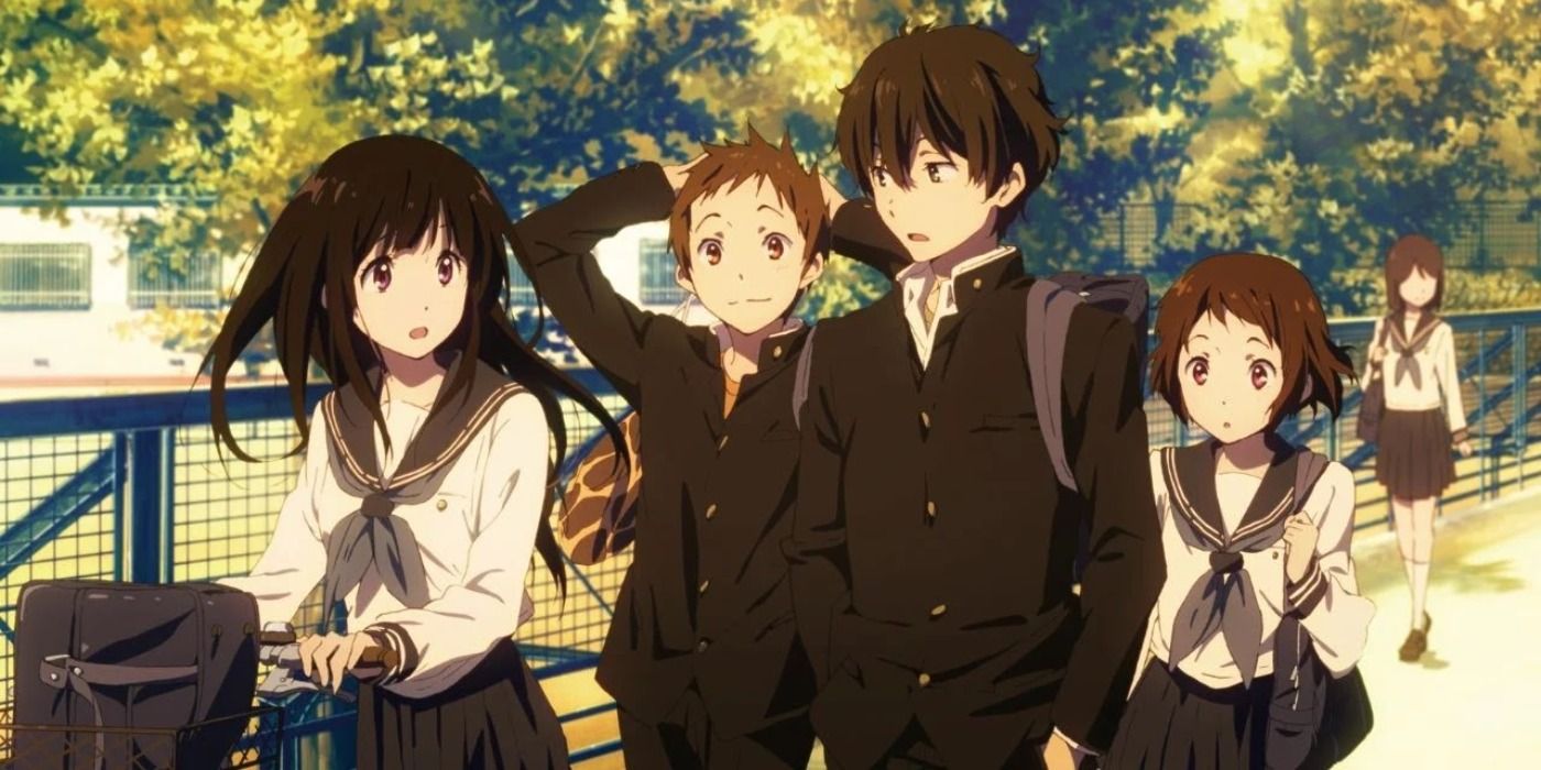15 Best Anime Groups of Four, Ranked