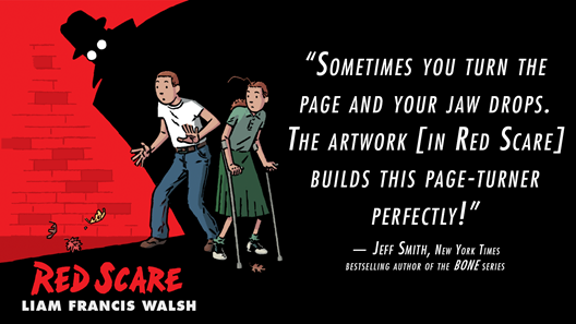 Red Scare Creator Liam Francis Walsh Previews His Noir, Sci-Fi Tale