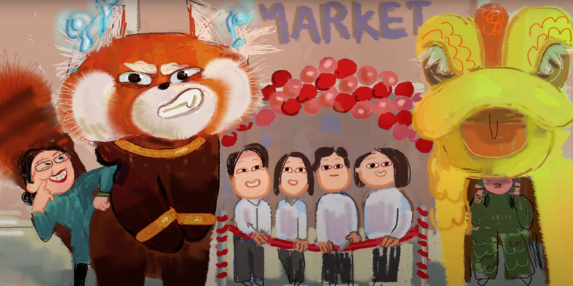 Turning Red's Original Plot Turns Her Parents into Villains