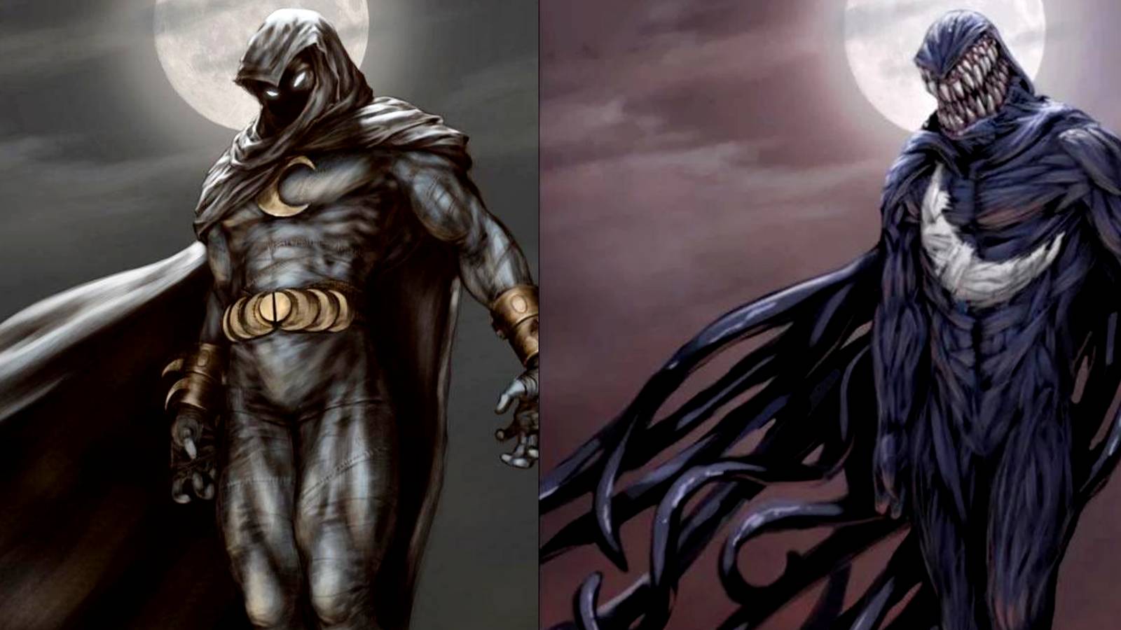 Venom-Infected Moon Knight Video Game Concept Art Resurfaces