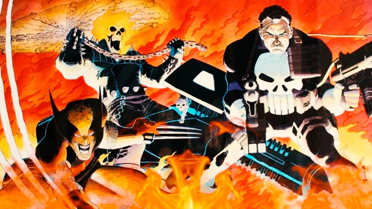 Wolverine, Punisher, and Ghost Rider Were Marvel's Darkest Team-Up