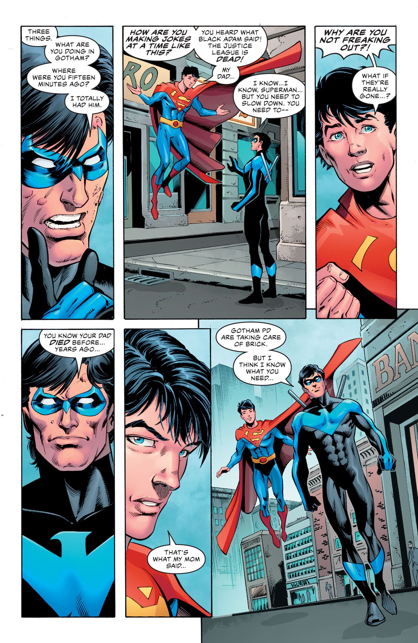Nightwing Gives DC's New Superman an Important History Lesson About His ...