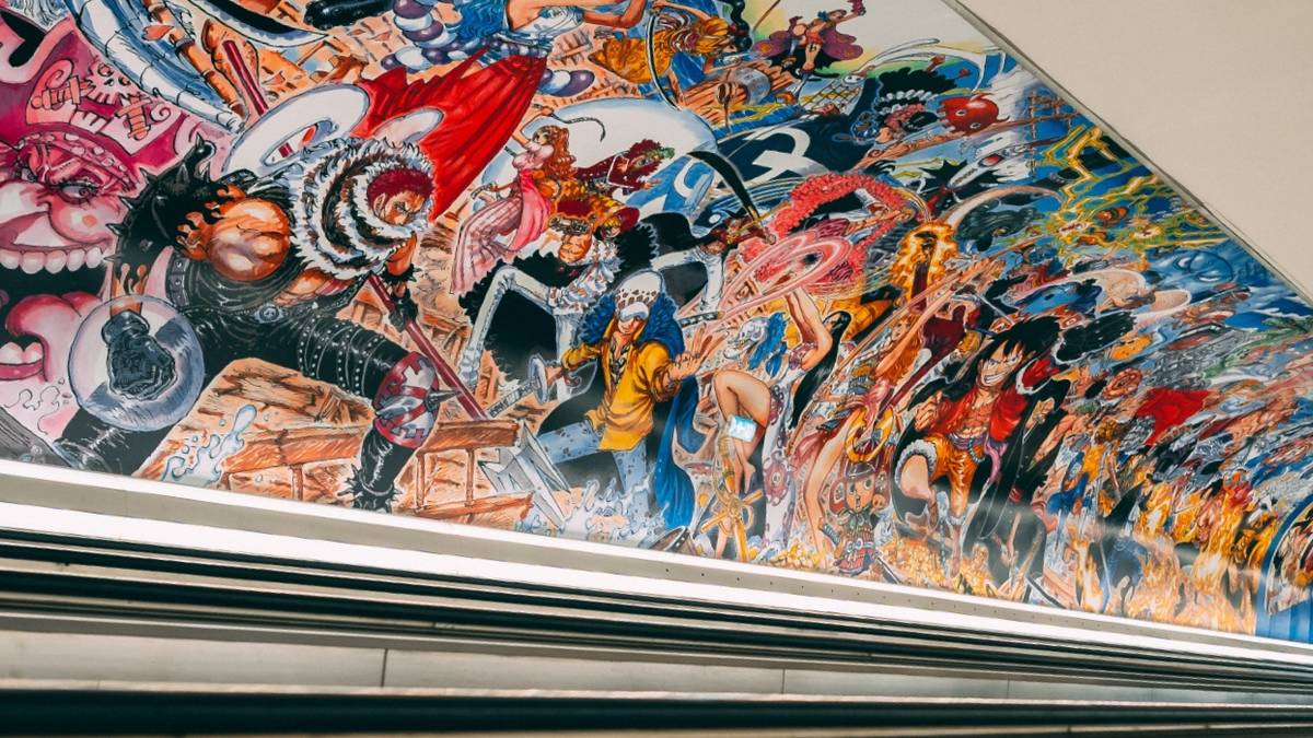 One Piece Video Shows How Paris' Massive Mural Was Created