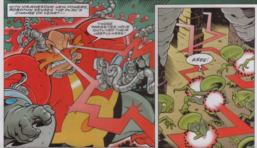 Dr. Eggman's Darkest Moments Come From the Sonic Comics