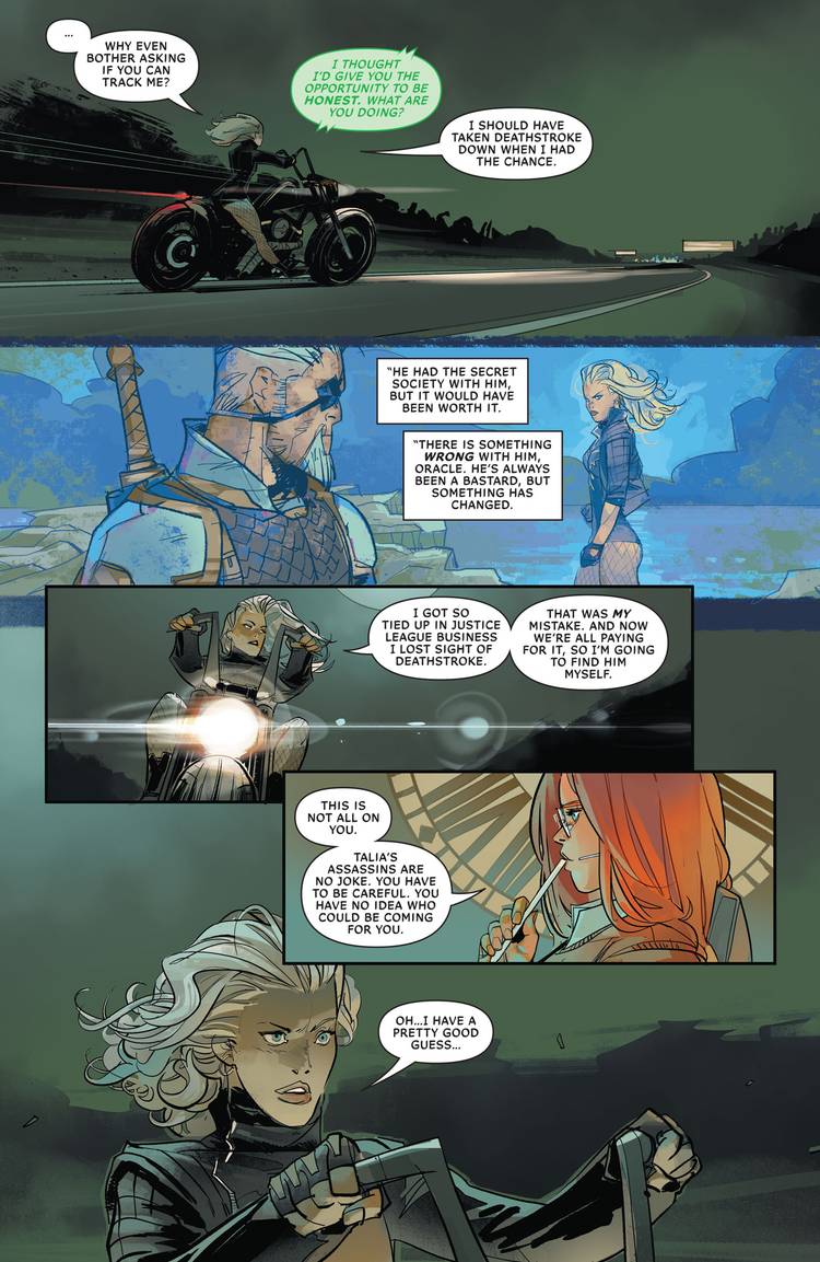 DC’s Crossover Focuses on Harley Quinn and Talia in Shadow War Zone #1