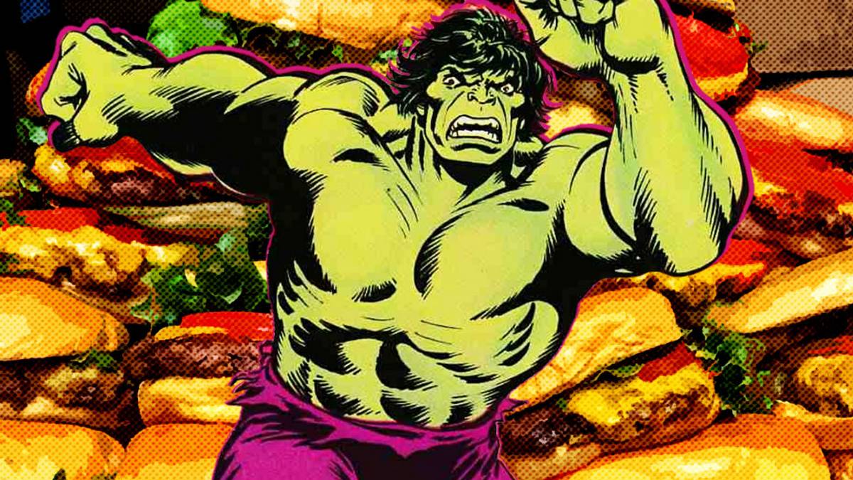 Hulk and The Thing Once Fought To Win Hamburgers
