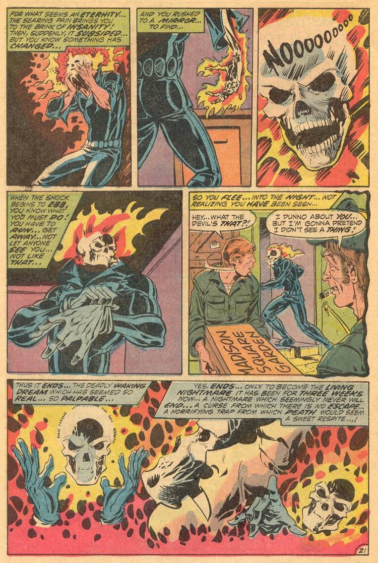Ghost Rider Blazed a Flaming Path Into Comic History 50 Years Ago