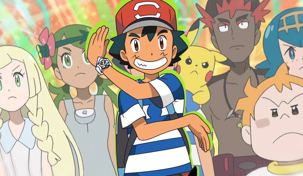 Ash Pokemon Team Sun And Moon