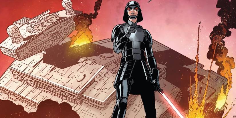 Star Wars' Female Darth Vader Is a Scarier Moff Gideon