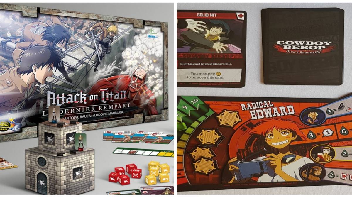 The 10 Best Tabletop Games Based On An Anime