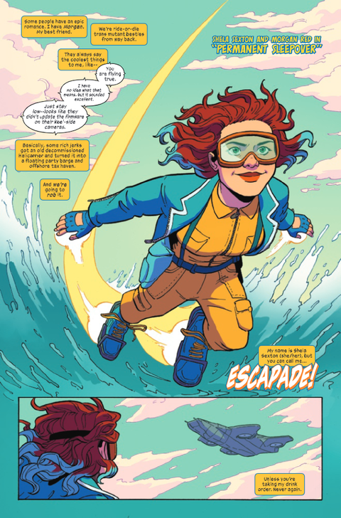 Marvel's New Trans Hero Makes Her High-Flying Debut