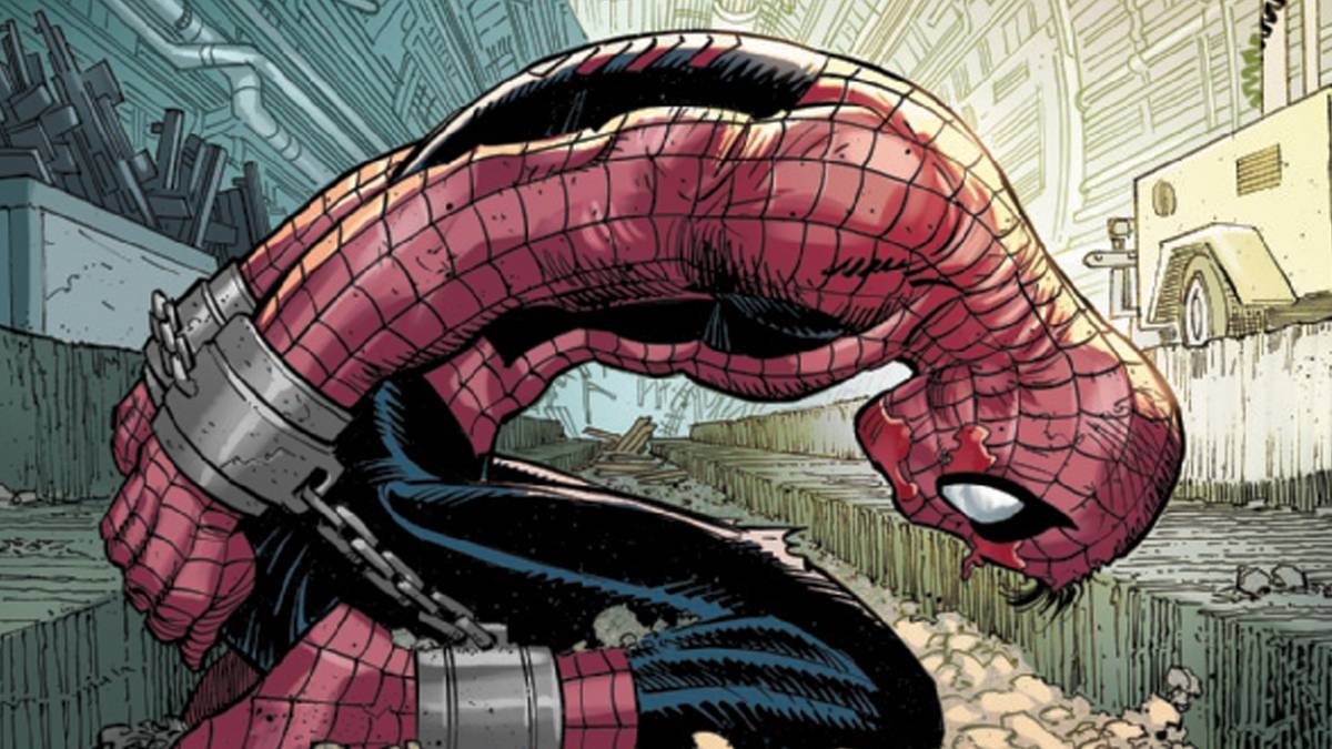 An Imprisoned Spider-Man Receives a Brutal Beating From a Major Foe