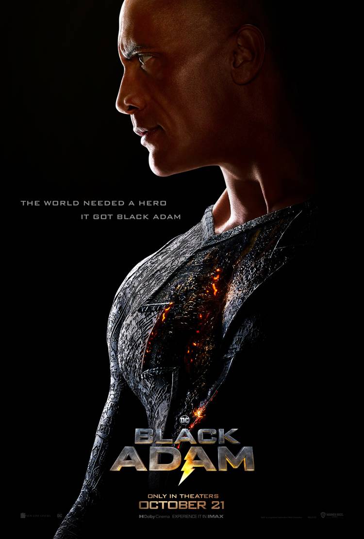 Black Adam Releases First Poster (and New Tagline) Ahead of the Trailer ...