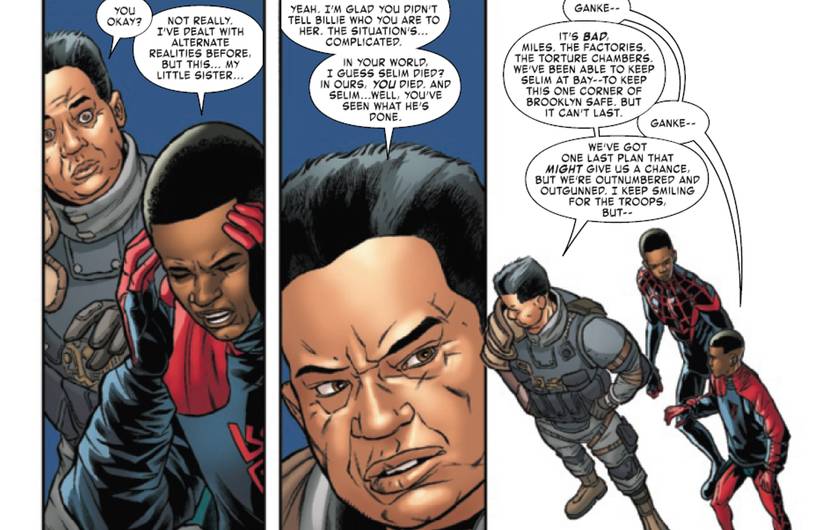 Miles Morales’ Reunion with His Sister is a Multiversal Tragedy