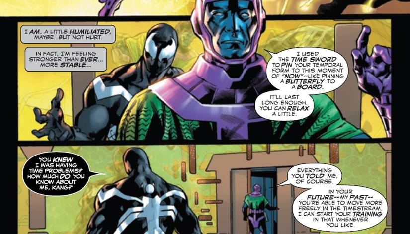 Venom Finally Battles Out of Time with Kang the Conqueror