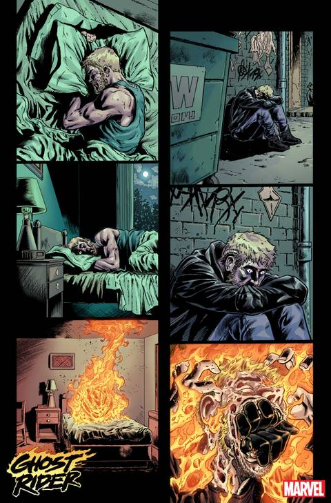 Marvel Pits Ghost Rider Against An Undead X-Man
