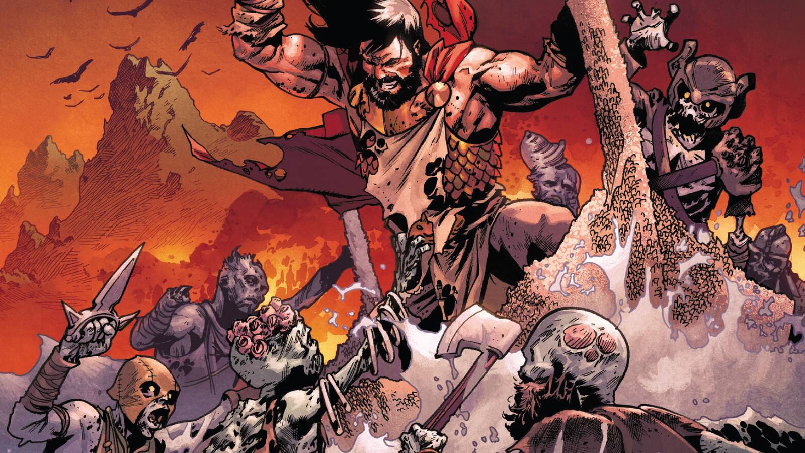 Marvel Sends Conan the Barbarian Off With a Bang in King Conan #6