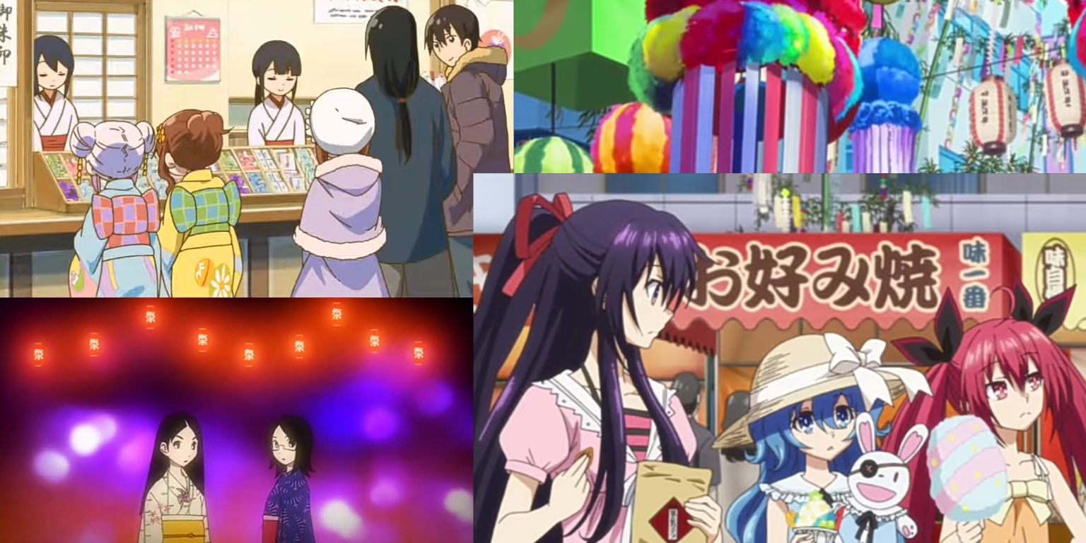 Anime Summer Festival Background
