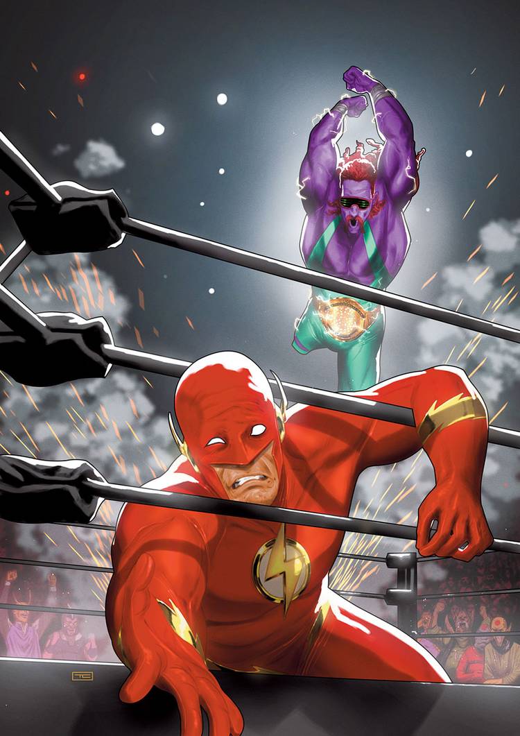 Jeremy Adams Sets the Stage for the Flash's Intergalactic Wrestling Match