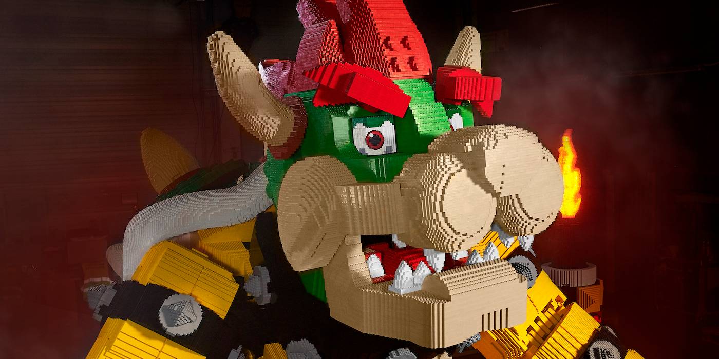 LEGO Is Bringing Its Massive 14-Foot Bowser Build to SDCC
