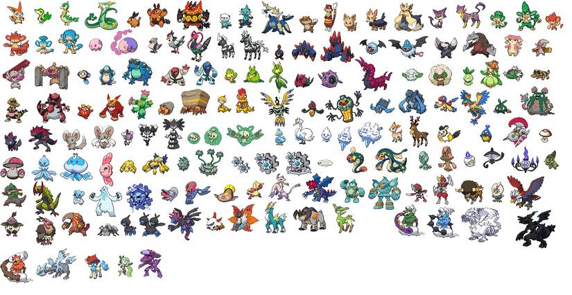Pokemon Black Pokedex POKEMON BLACK/WHITE VERSION 2 OFFICIAL NATIONAL