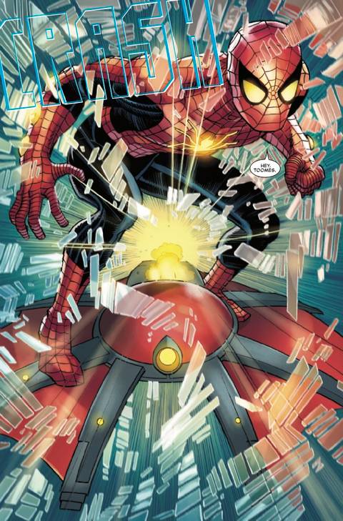 Spider-Man's New Costume Includes Green Goblin-Style Weapons
