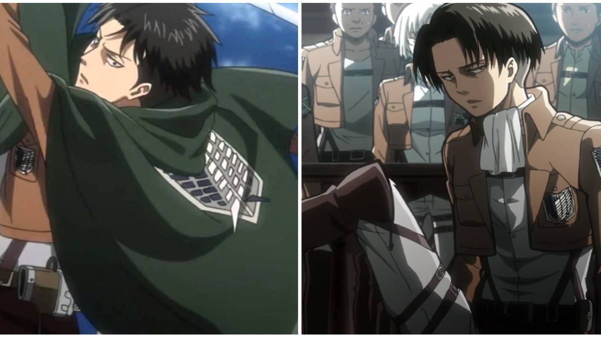 Levi Titan Form Beat Levi Kicking Eren Before The Court | Manga Vs