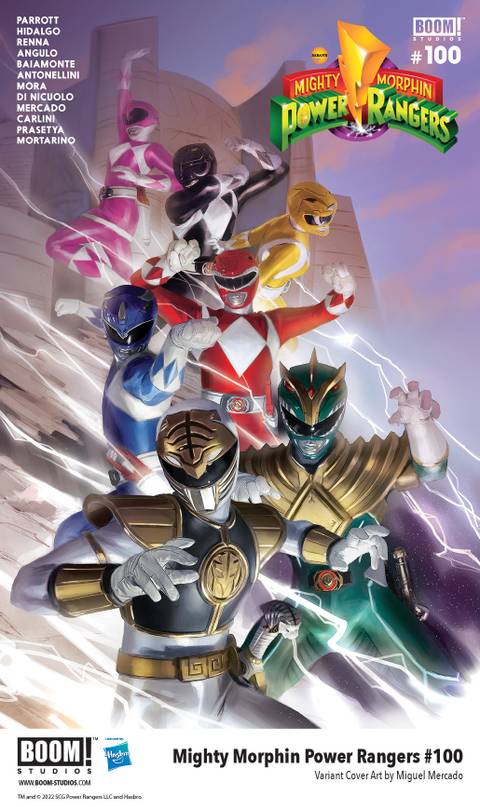 MMPR's Death Ranger Debuts in Power Rangers' 100th Issue Preview